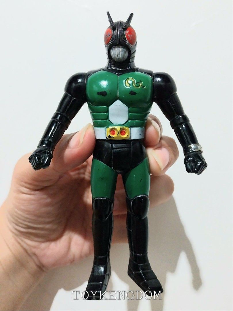 Vintage Bandai 1987 Masked Rider Black & 1988 MRB Rx Figures Set ...