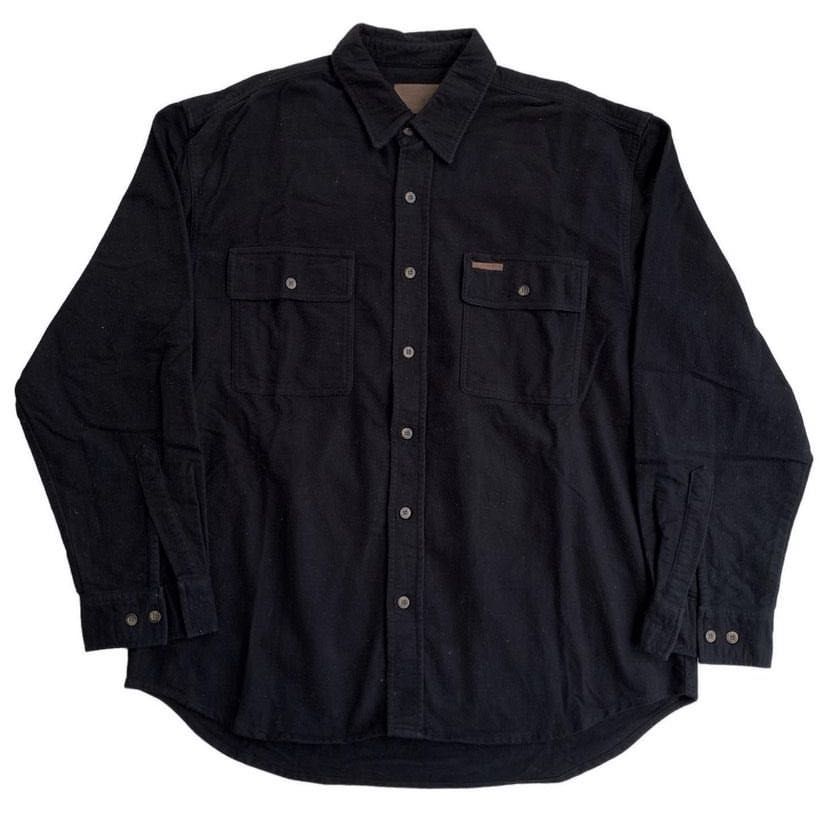 VINTAGE COLD STORAGE HEAVY FLANNEL SHIRT DUCK COTTON, Fesyen Pria ...