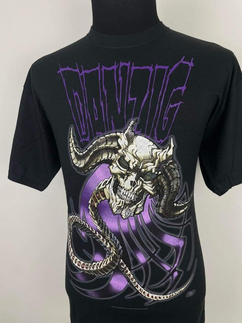 Vintage Danzig x Band Heavy Metal, Men's Fashion, Tops & Sets, Tshirts ...