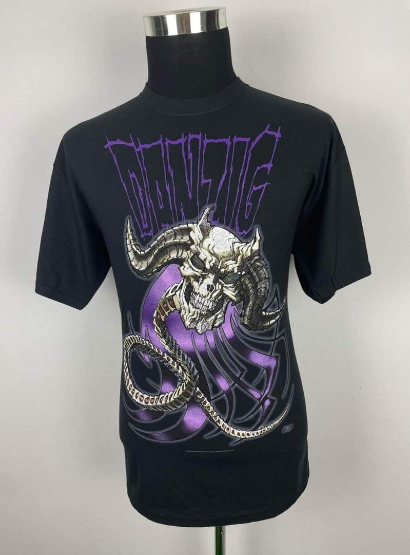 Vintage Danzig x Band Heavy Metal, Men's Fashion, Tops & Sets, Tshirts ...