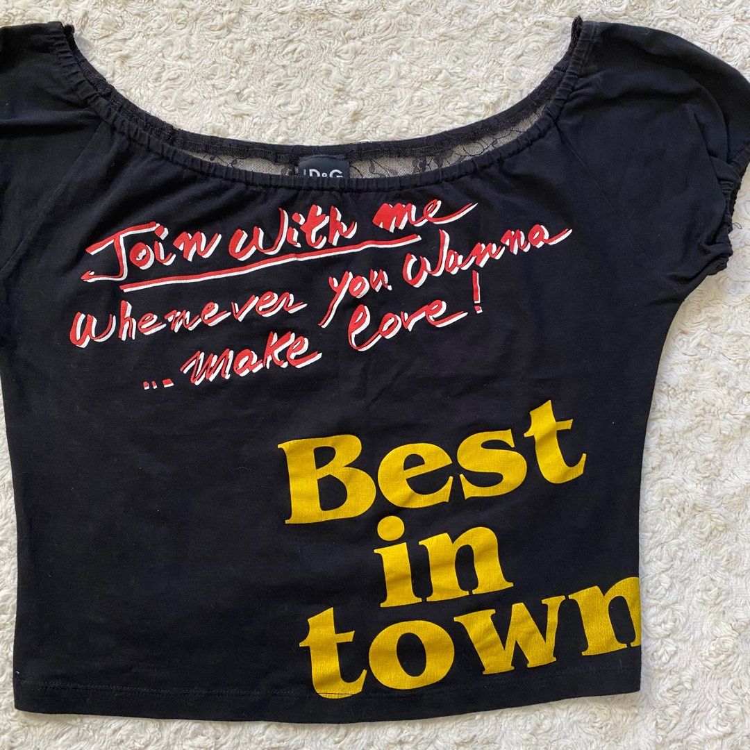 Vintage D&G Archive Statement Peasant Top Y2k 90s 2000s, Women's ...