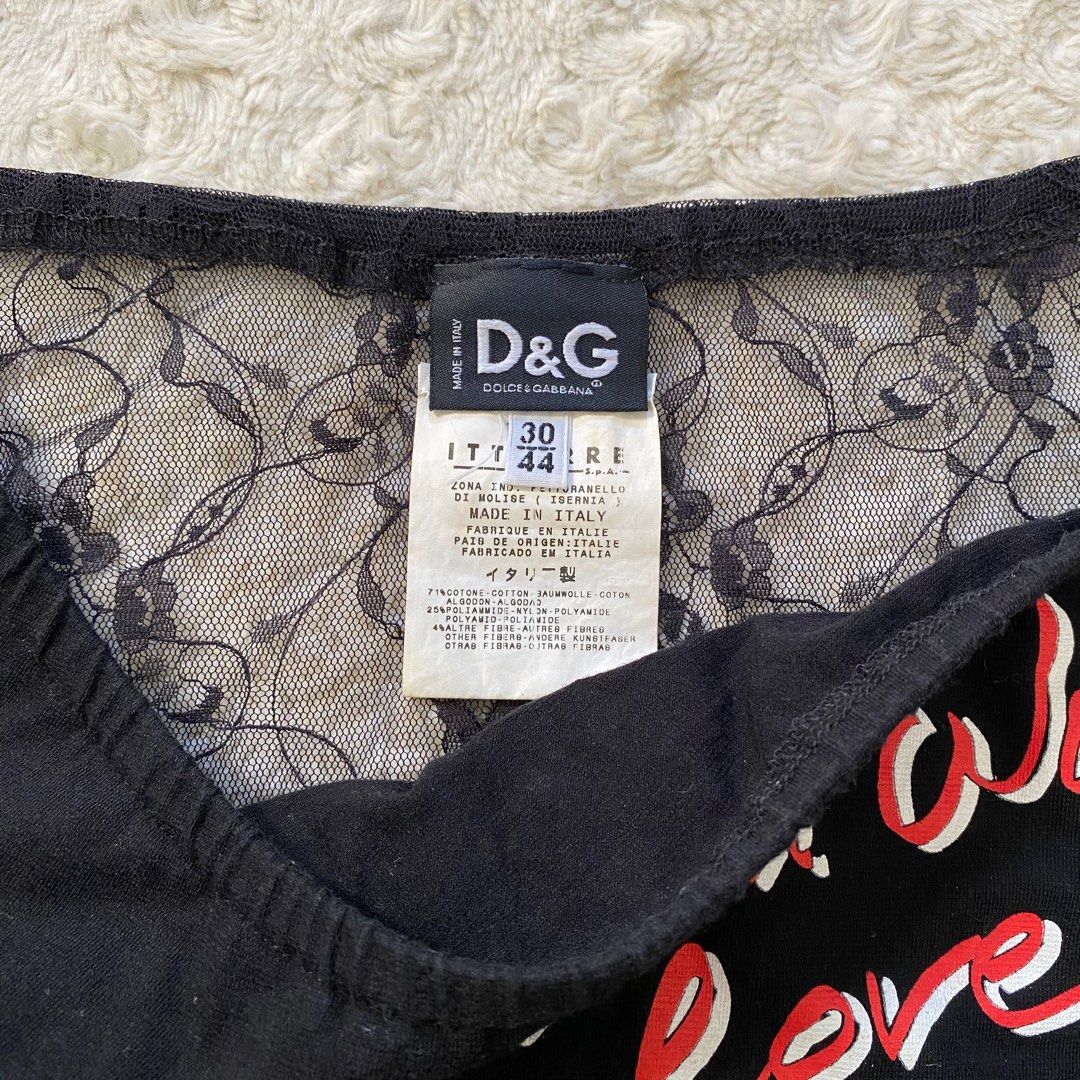 Vintage D&G Archive Statement Peasant Top Y2k 90s 2000s, Women's ...