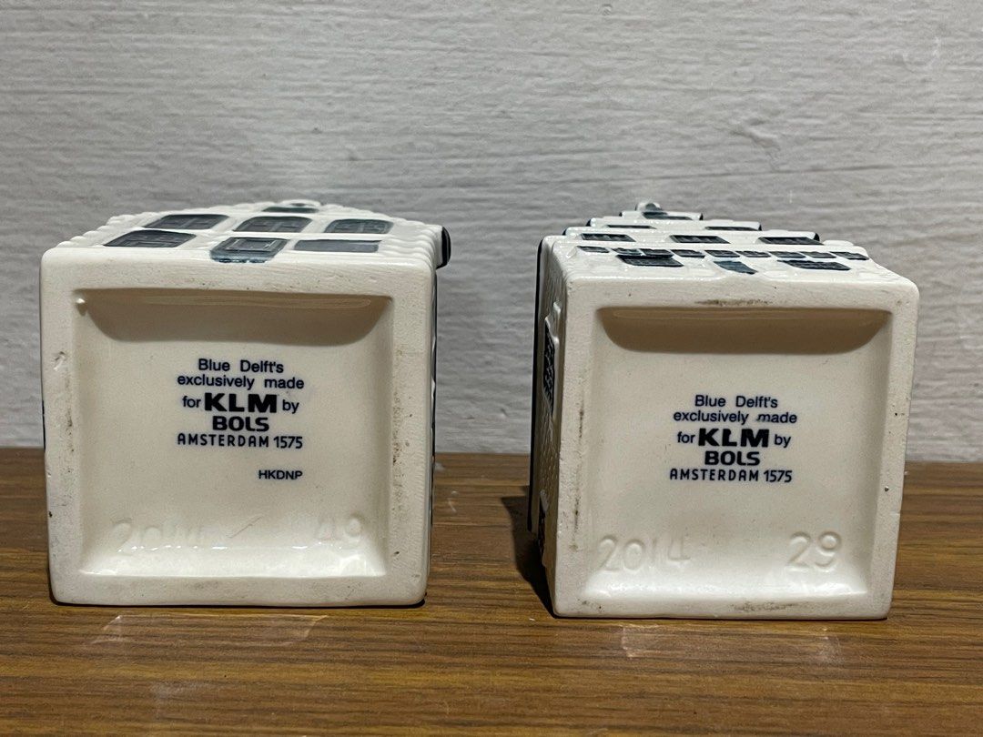 Vintage KLM Delft Blue House, Hobbies & Toys, Memorabilia ...
