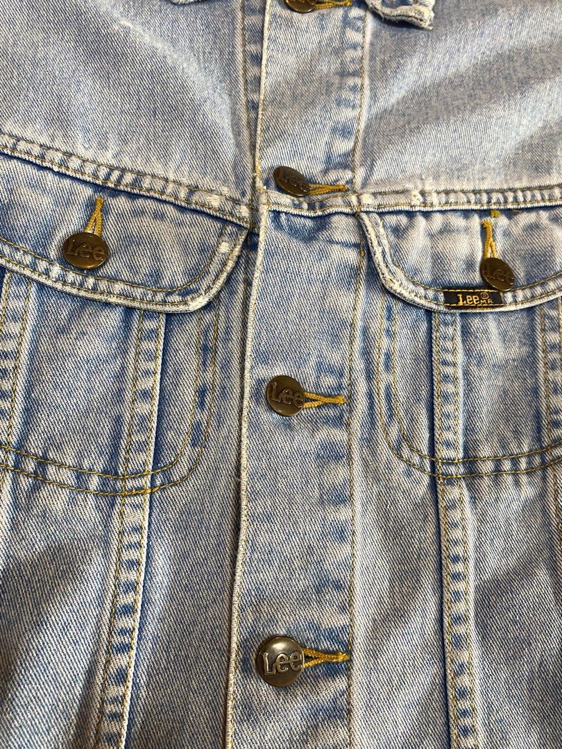 Vintage Lee Denim Jacket, Women's Fashion, Coats, Jackets and Outerwear on Carousell