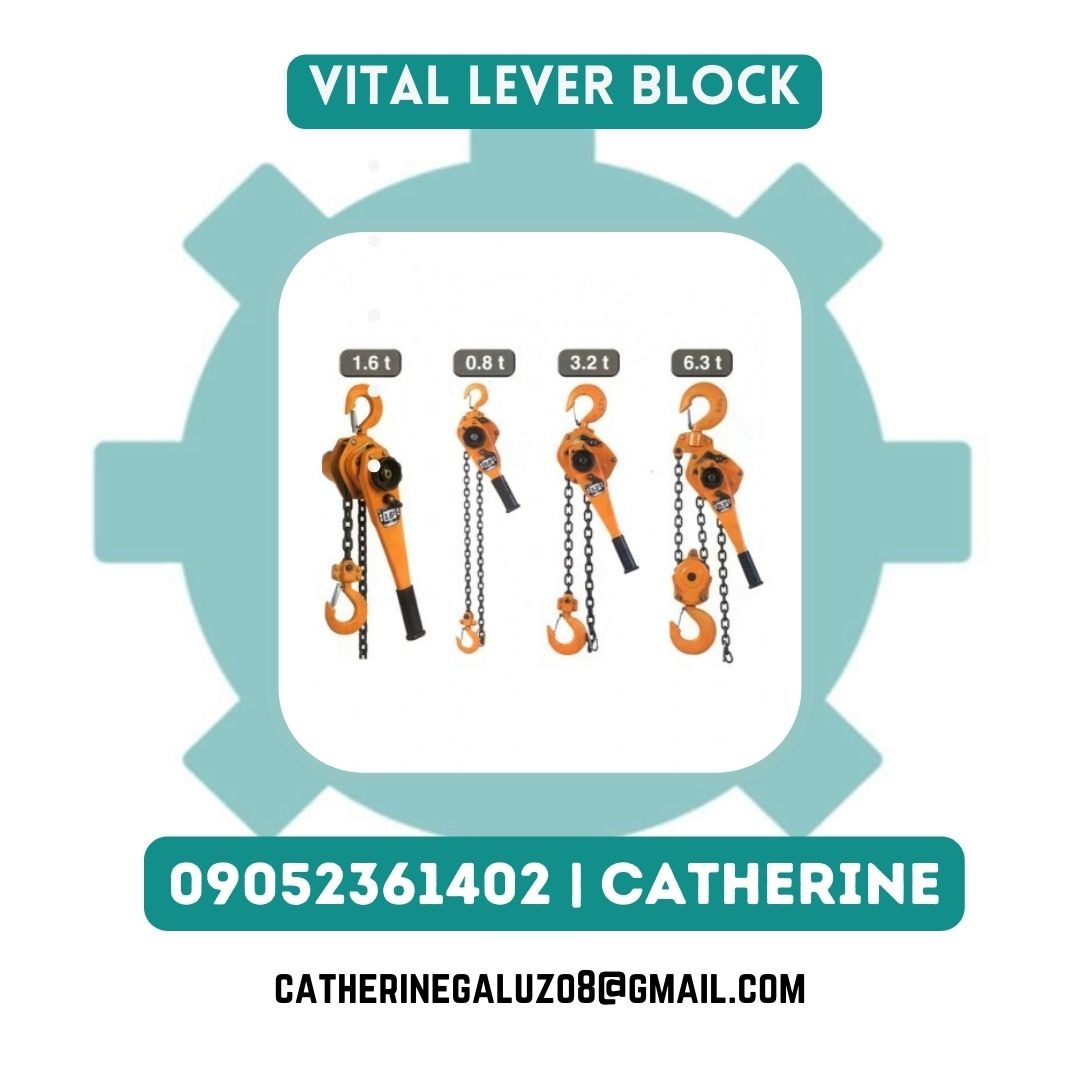 VITAL LEVER BLOCK, Commercial & Industrial, Construction Tools ...