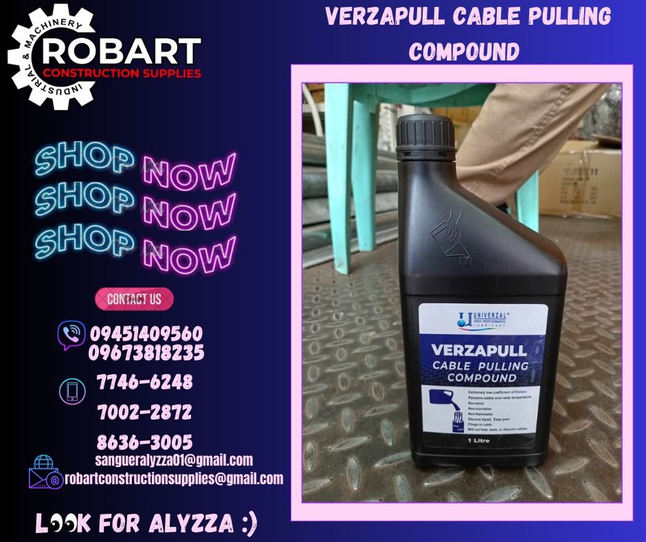 VRZAPULL CABLE PULLING COMPOUND, Commercial & Industrial, Construction ...