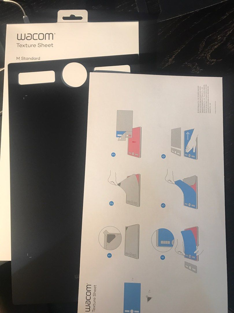 Wacom Intuos Pro Medium Standard Texture Sheet (pth-660), Computers ...