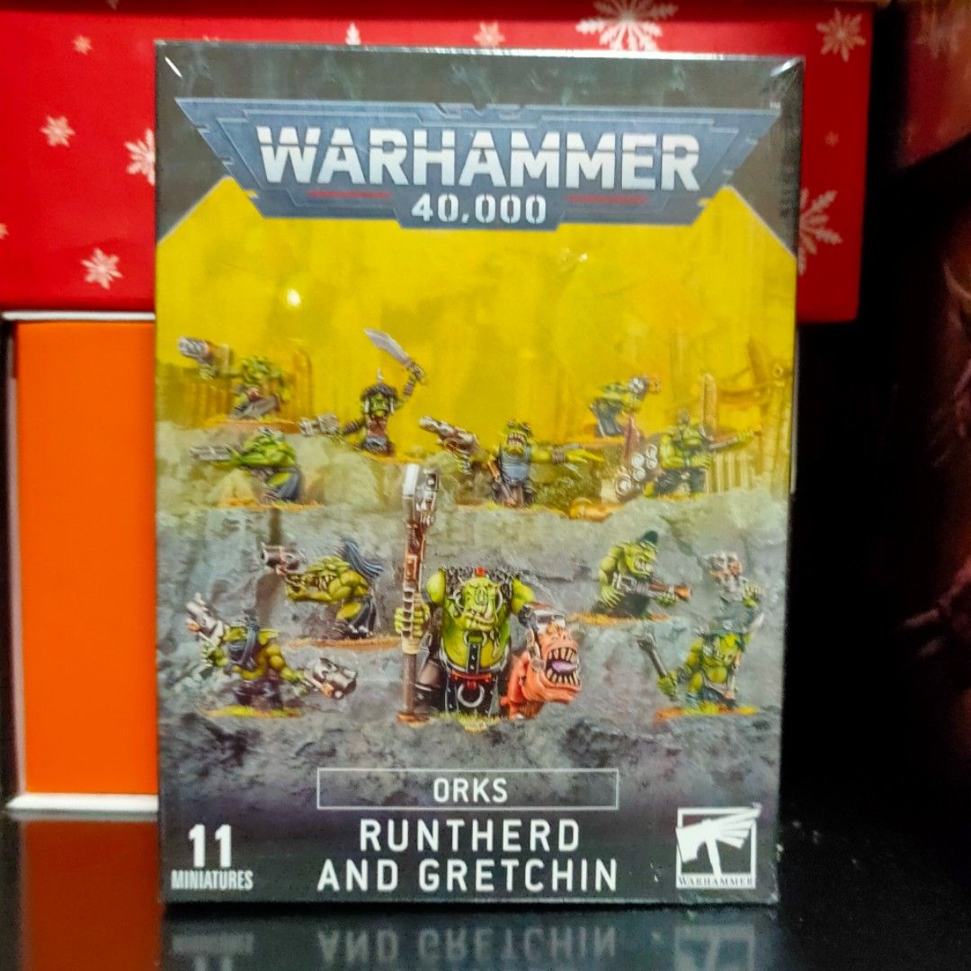 Warhammer 40K Orks Gretchin with Runtherd NEW, Hobbies & Toys, Toys ...