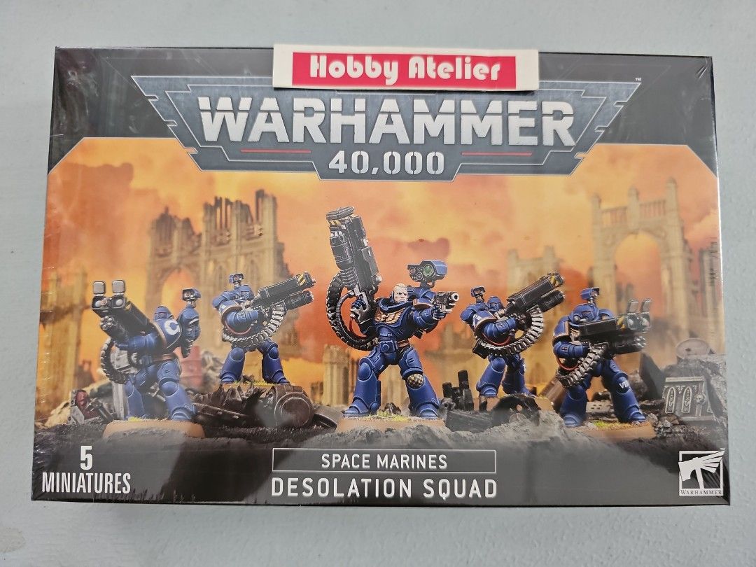 Warhammer 40K Space Marines Desolation Squad, Hobbies & Toys, Toys ...