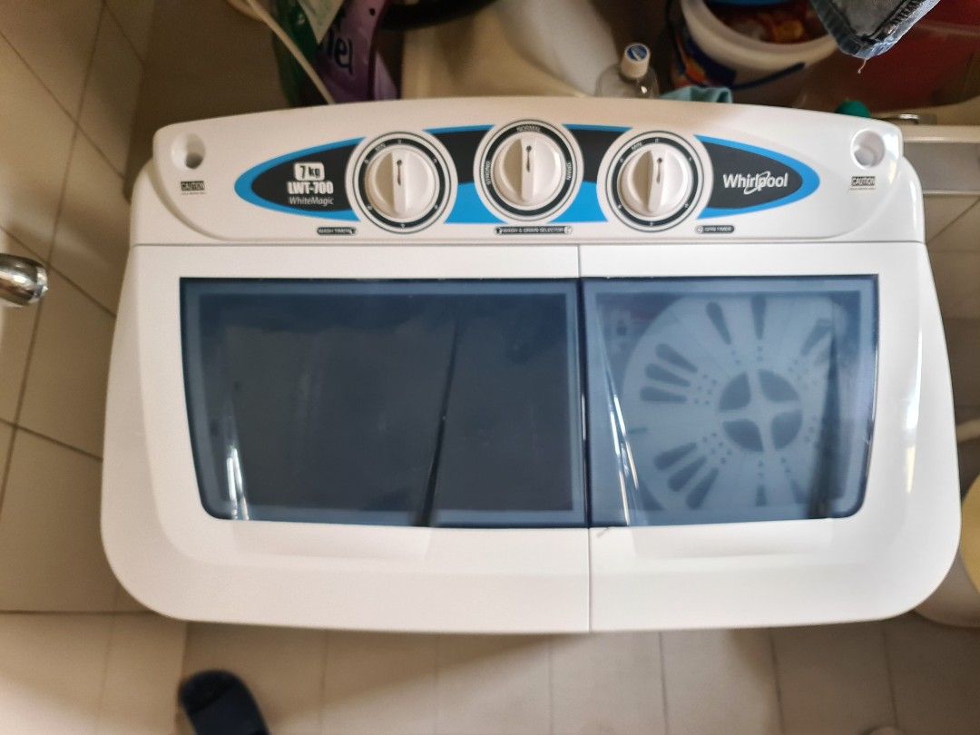 Whirlpool Twin-Tub Washing Machine, TV & Home Appliances, Washing ...