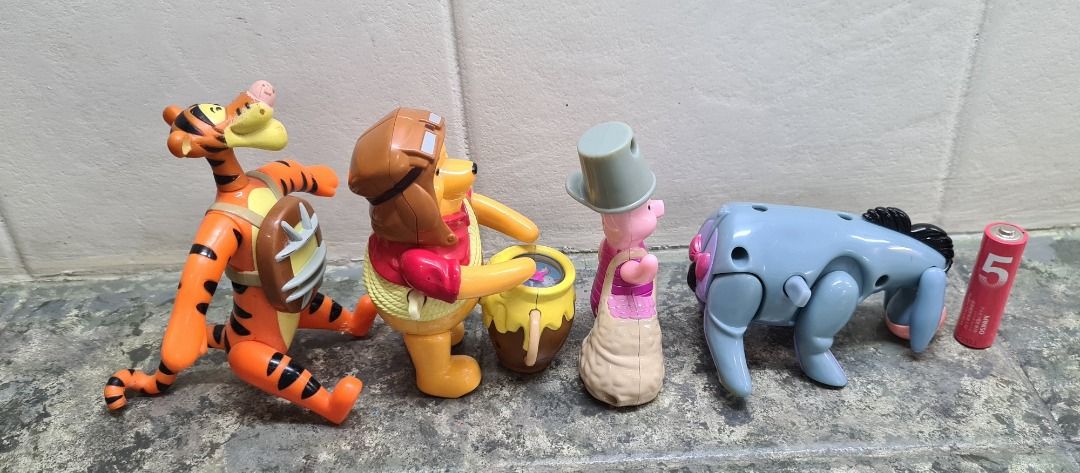 WINNIE THE POOH LOT - 2005 McDonald's Disney POOH HEFFALUMP MOVIE Happy ...