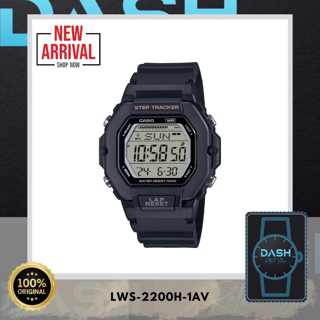 Womens' Casio LWS-2200H-1A / LWS2200H-1A - LWS-2200H-1AVDF, Women's ...