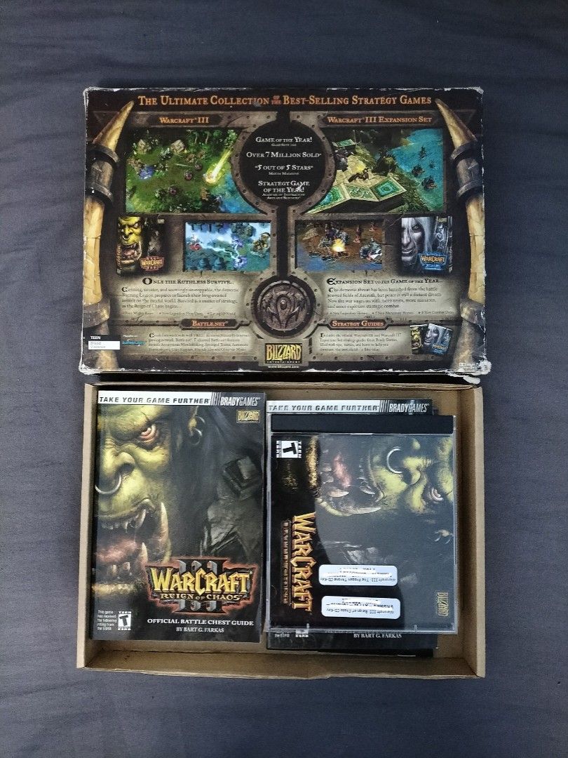 PC WORLD OF WARCRAFT 3 ULTIMATE COLLECTION SET (read desc), Video ...