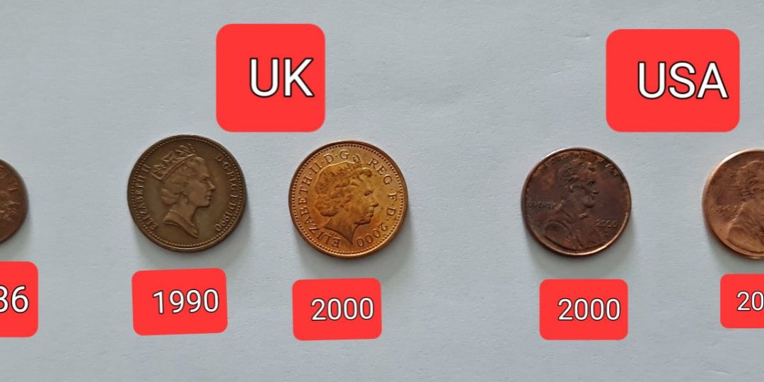 WORLD PENNIES, Hobbies & Toys, Memorabilia & Collectibles, Currency on ...