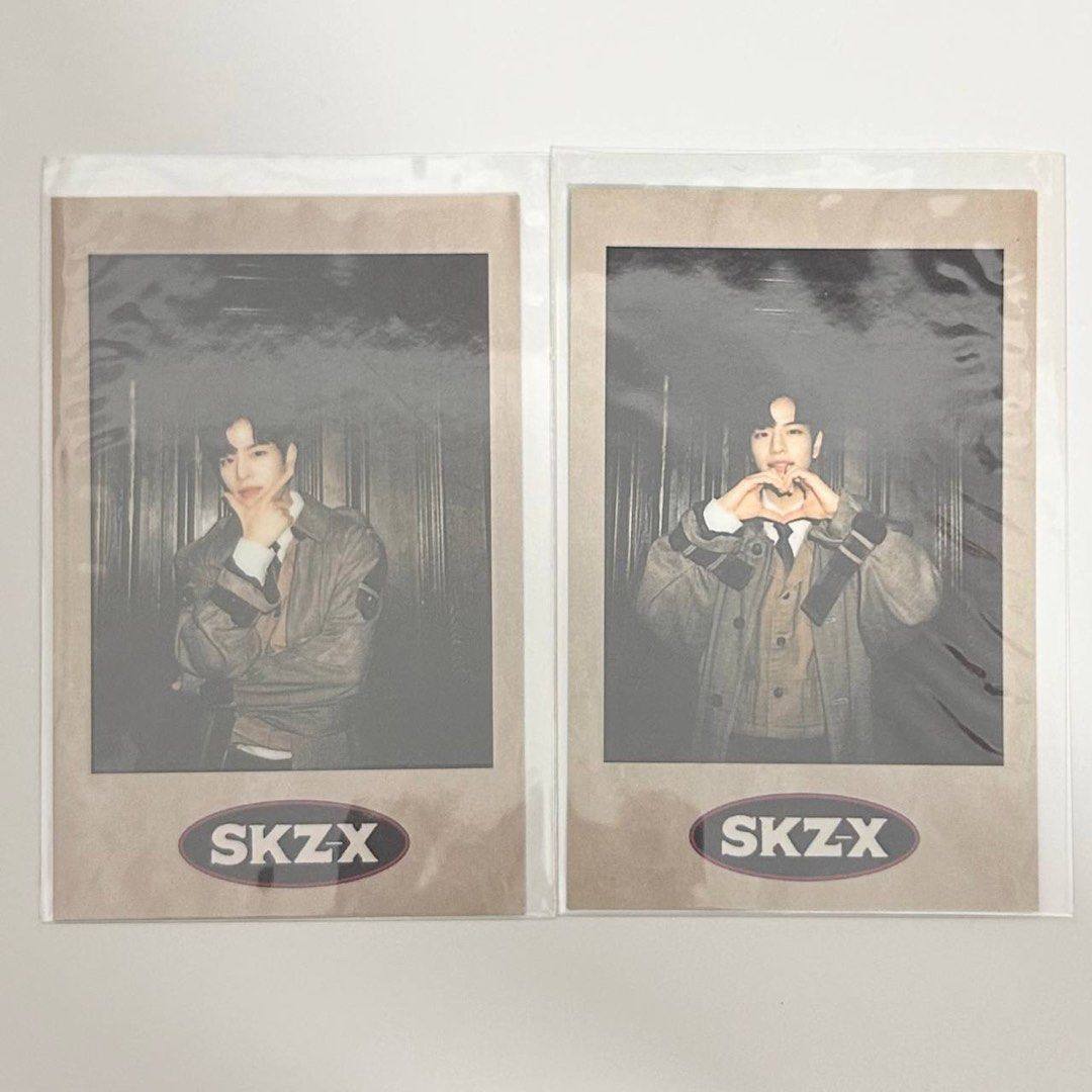 wts skz stray kids seungmin skz x lovestay polaroids pola pc photocard ...