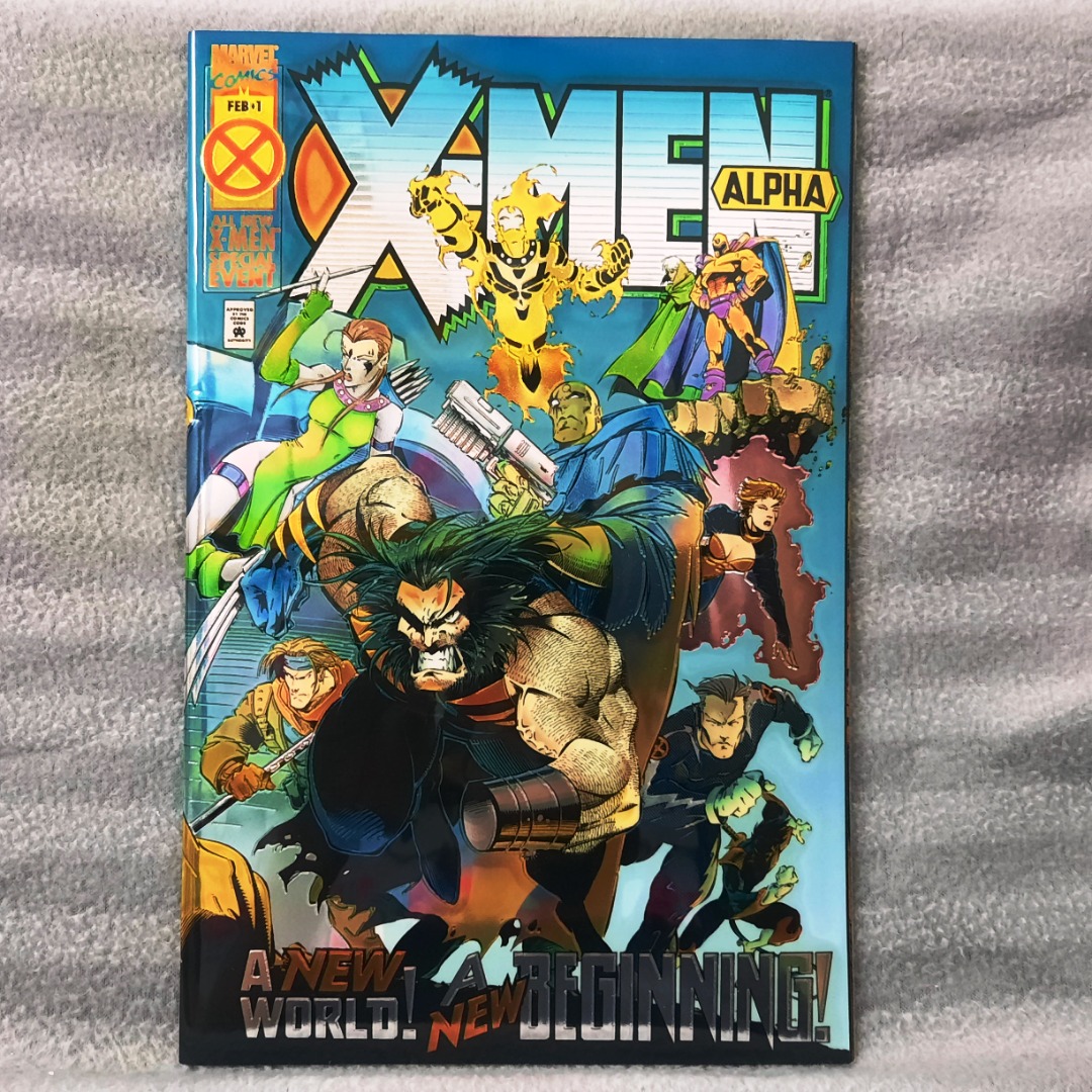X-Men: Alpha #1 Chromium Cover (One-Shot) Marvel Comics (Key Issue) 1st ...