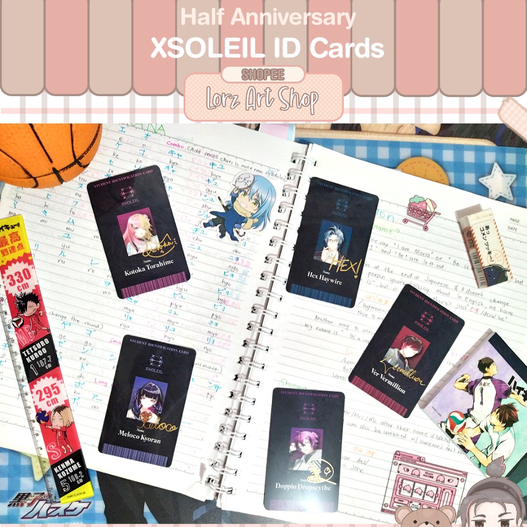 XSOLEIL Half Anniversary Goods | Limited NIJISANJI EN, Hobbies & Toys ...
