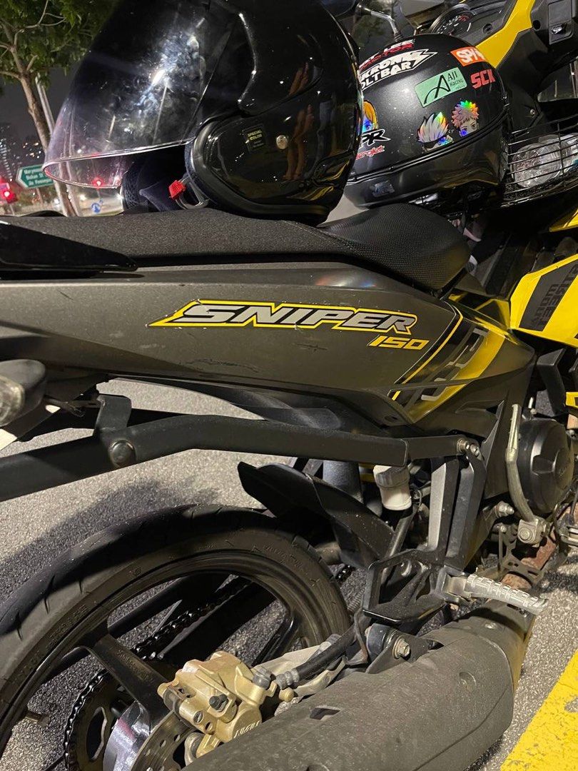 Y15 Yellow Raven Ori Coverset, Motorcycles, Motorcycle Accessories on ...