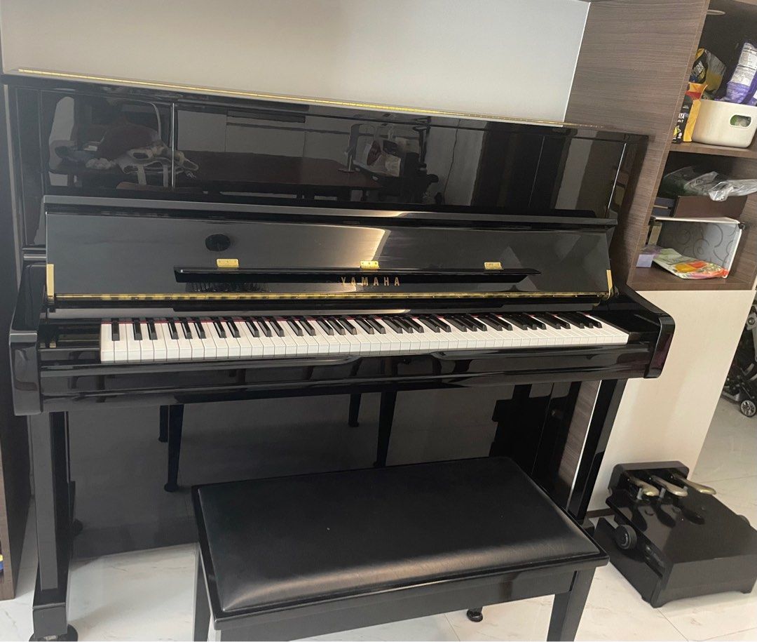 Yamaha U1J PE piano, Hobbies & Toys, Music & Media, Musical Instruments on Carousell