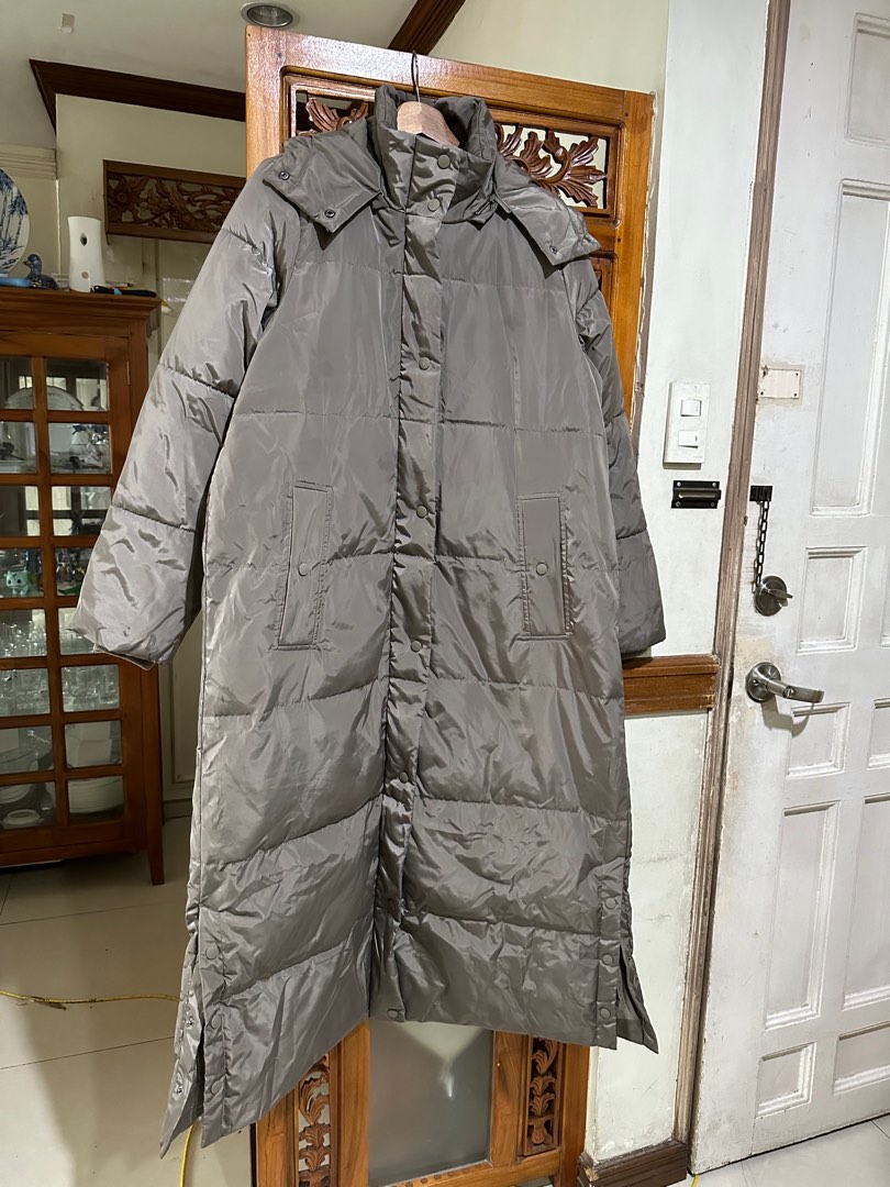 Zara Full length Puffer Jacket, Women's Fashion, Coats, Jackets and ...