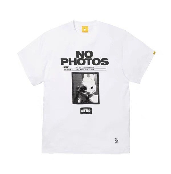 (100% Authentic) FR2 No Photos Tee, Men's Fashion, Tops & Sets, Tshirts & Polo Shirts on Carousell