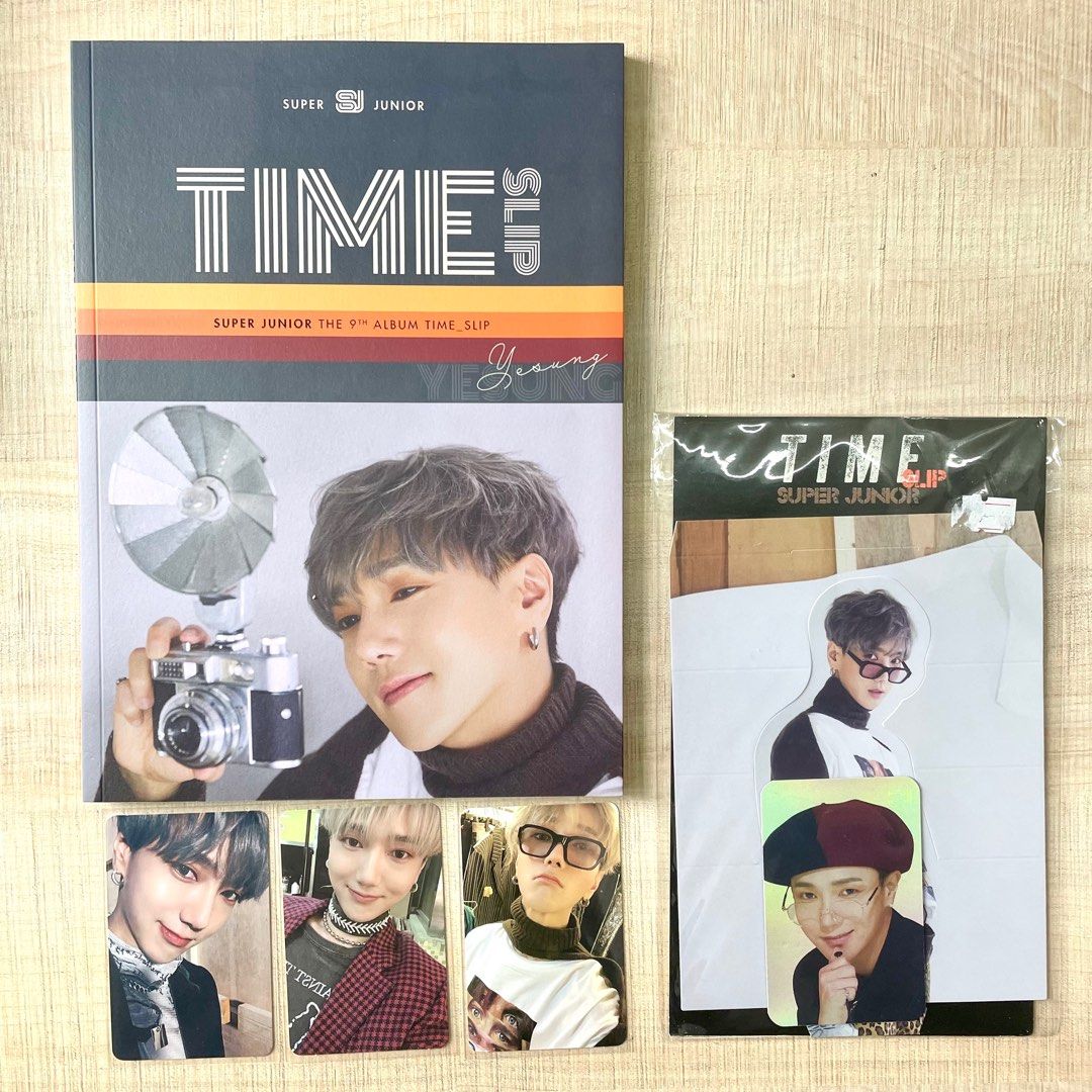 圖1+2 Super junior yesung 藝聲 time slip 專輯 連小卡, 興趣及遊戲, 收藏品及紀念品, 韓流 ...