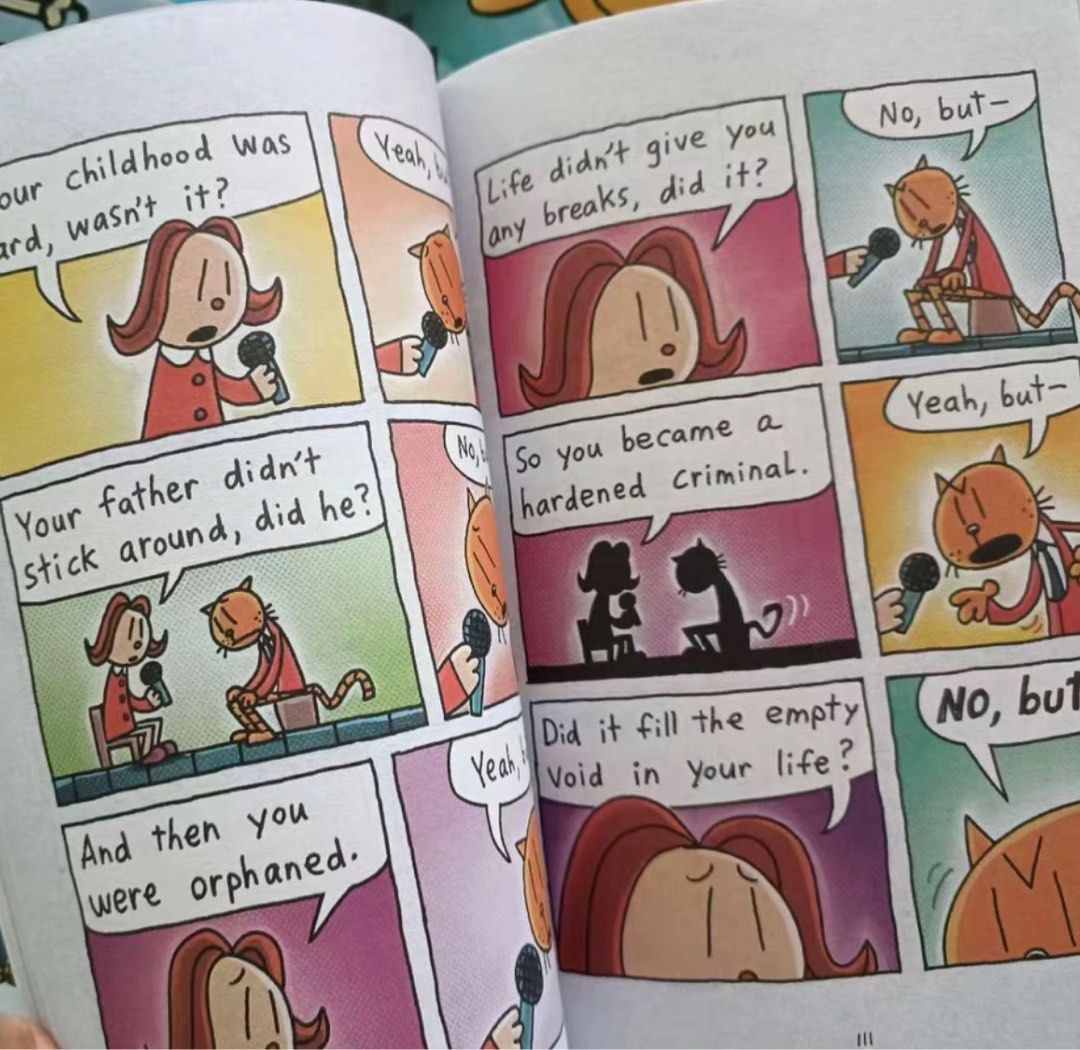 15 books dog man cat kid comic club dav pilkey Age 6+, 興趣及遊戲, 書本 & 文具 ...