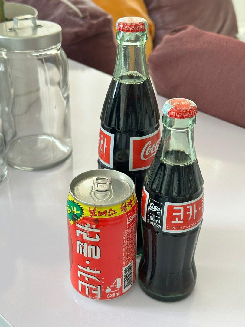 1998 Coke Cola from Korea, Hobbies & Toys, Memorabilia & Collectibles ...