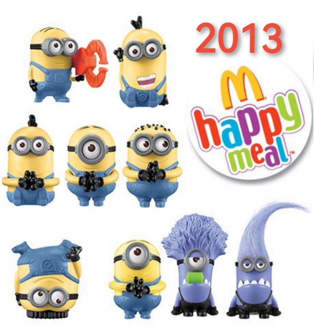 2013 McDonald Despicable ME2 Minions Happy Meal Series, Hobbies & Toys ...