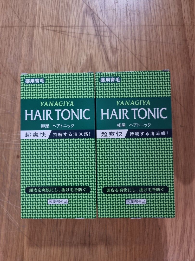 2 Boxes Yanagiya Hair Tonic Brand New, Beauty & Personal Care, Hair on ...