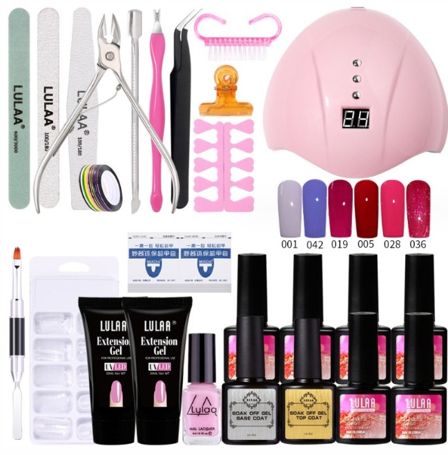 30ml Extension Gel Nail Polish Beginner Set (H0711), Beauty & Personal ...