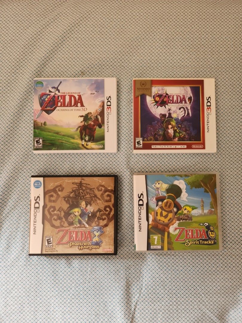 3DS / DS Legend of Zelda Games, Video Gaming, Video Games, Nintendo on ...