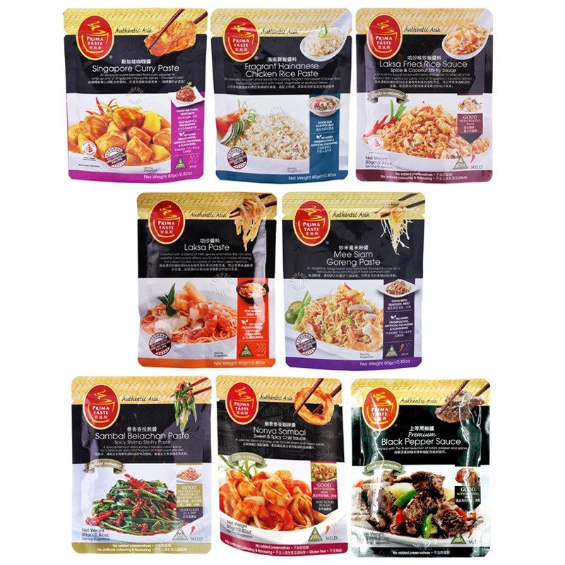 80g Prima Taste Asia Cooking Sauces, Food & Drinks, Packaged & Instant ...