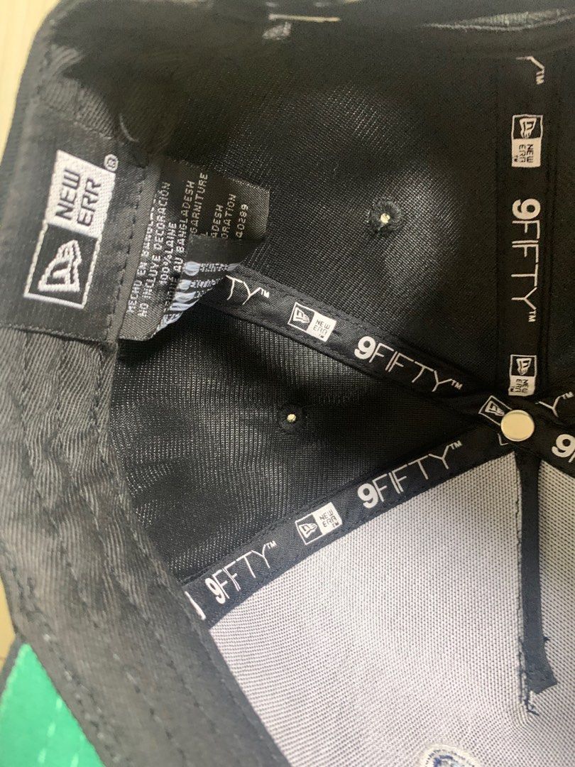 9Fifty Black Snapback Cap (New Err NBA), Men's Fashion, Watches ...