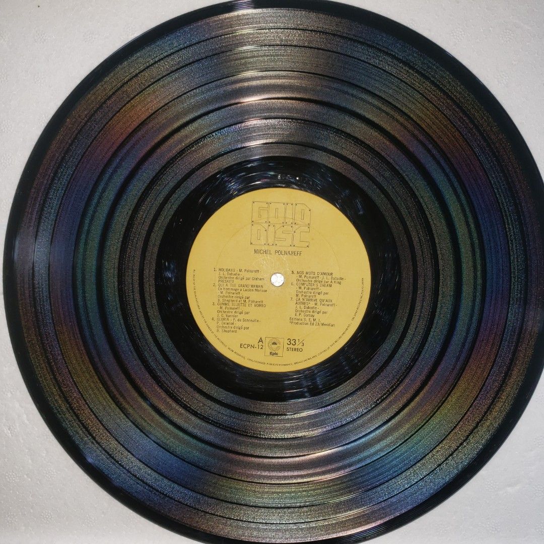 [ P 790 ] rock LP 1972 Japan - MICHEL POLNAREFF _ GOLD DISC, Hobbies & Toys, Music & Media ...