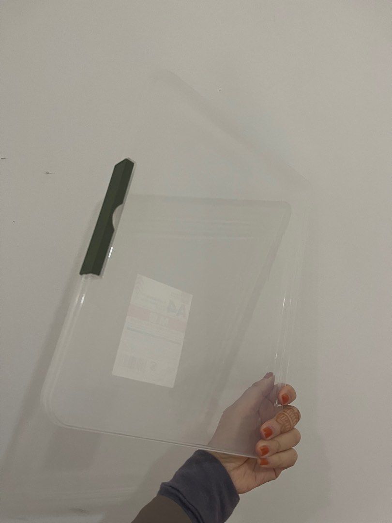 A4 Hard File Cases, Everything Else on Carousell
