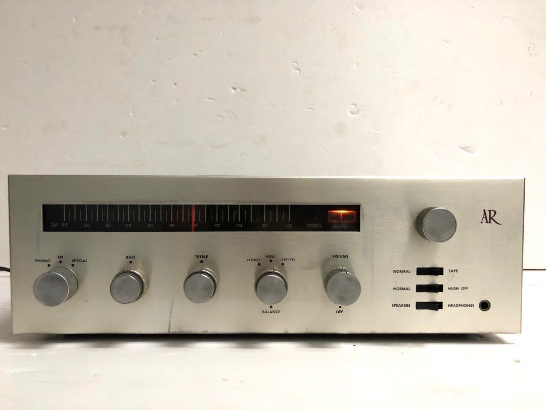 Acoustic Research AR Model R Classic Receivers Vintage Receivers From ...