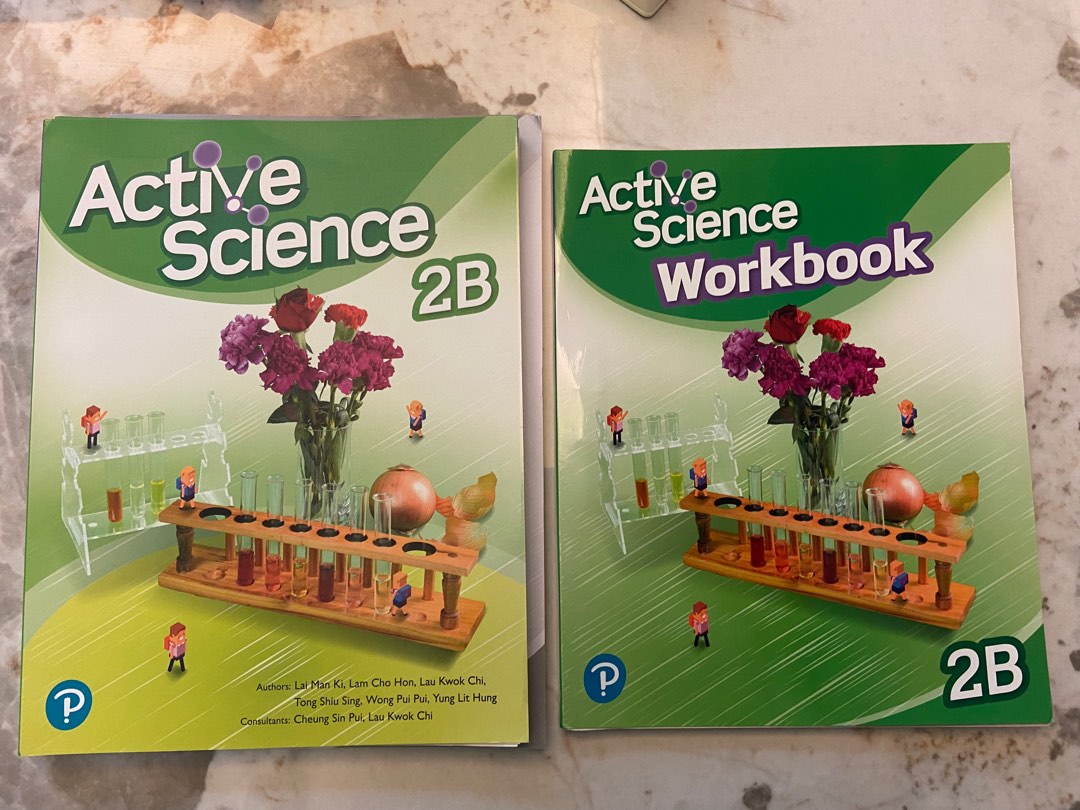 Active Science 2B ( w/ Revision Guide) and workbook, 興趣及遊戲, 書本 & 文具 ...