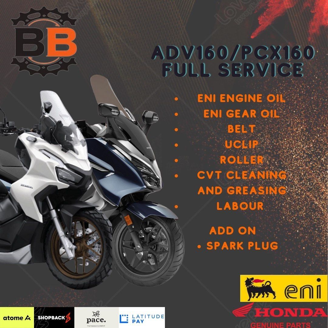 Aerox / Nmax / ADV150/ ADV160 / PCX160 / ADV350 / Forza 300/350 / Xmax ...