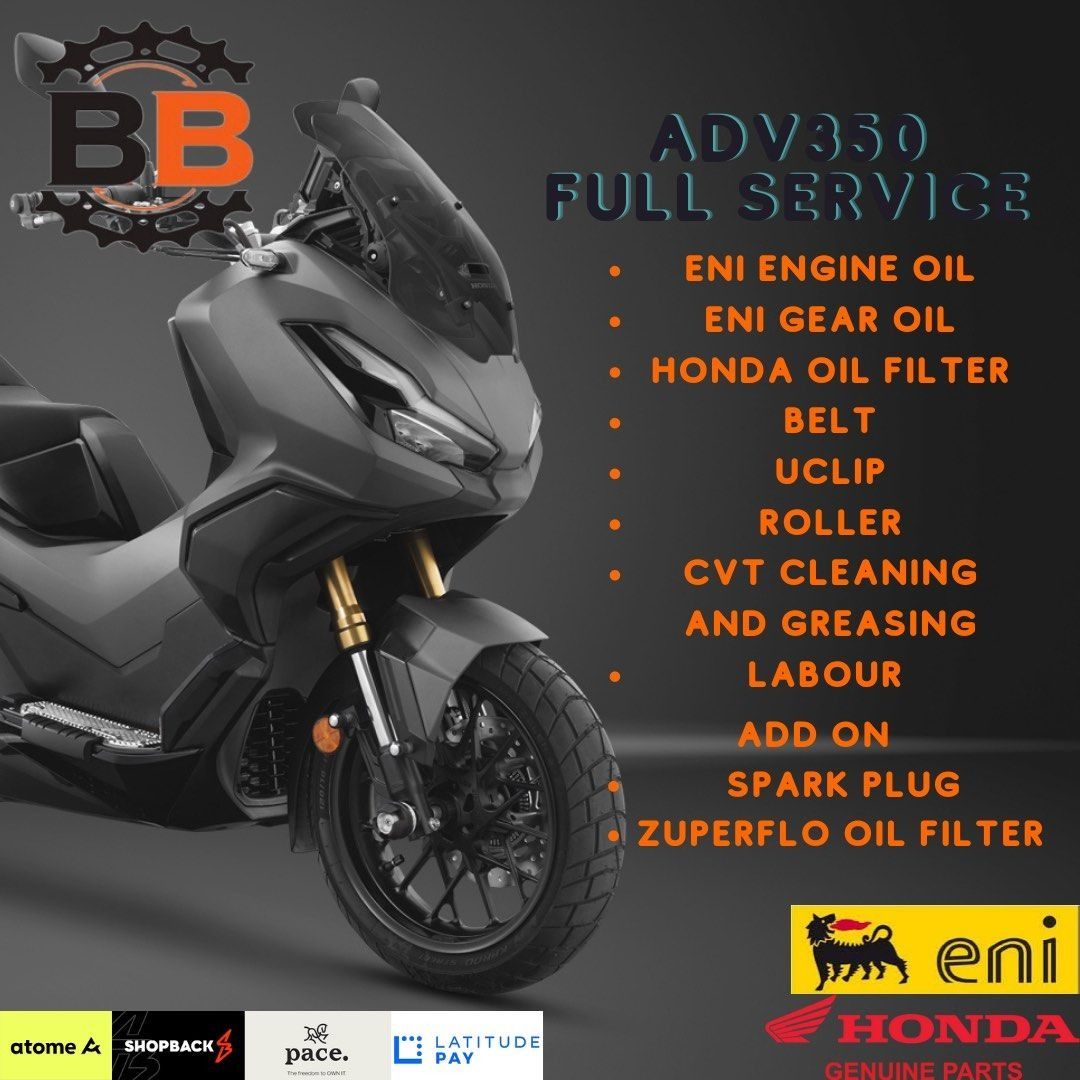 Aerox / Nmax / ADV150/ ADV160 / PCX160 / ADV350 / Forza 300/350 / Xmax ...