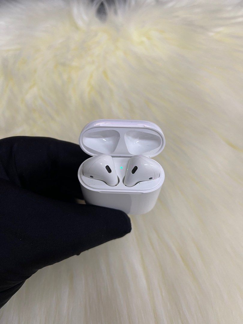 Airpod 2nd gen wireless charging, Audio, Earphones on Carousell