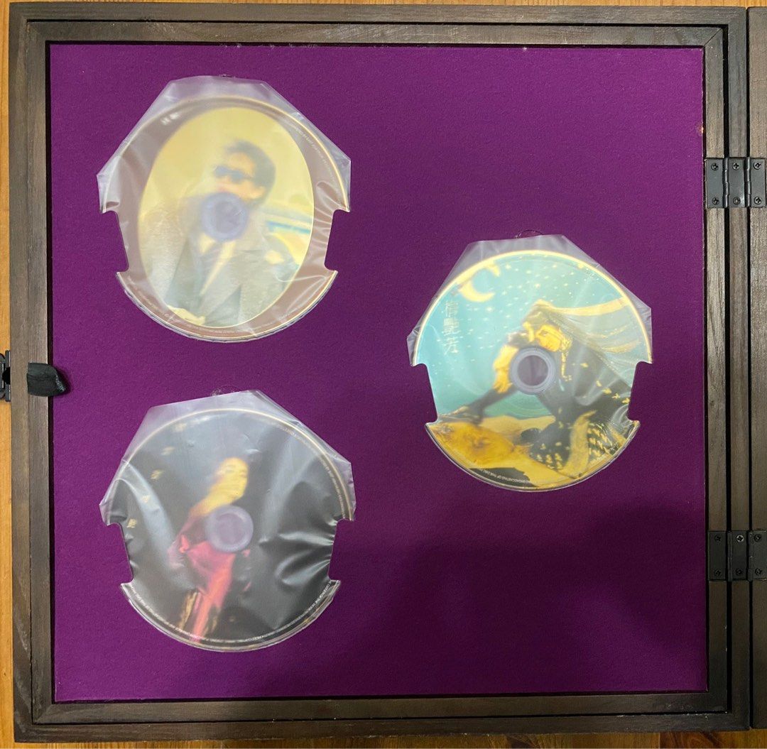 Anita Mui 梅艷芳 十年 Ten Years Anita Collection 1985-1989 24K 7-CD 珍藏木製掛牆 ...