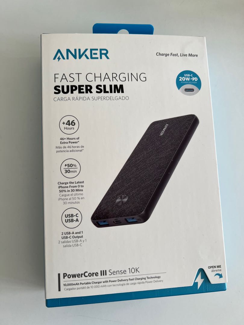 Anker power bank 100% new, Mobile Phones & Gadgets, Mobile & Gadget ...