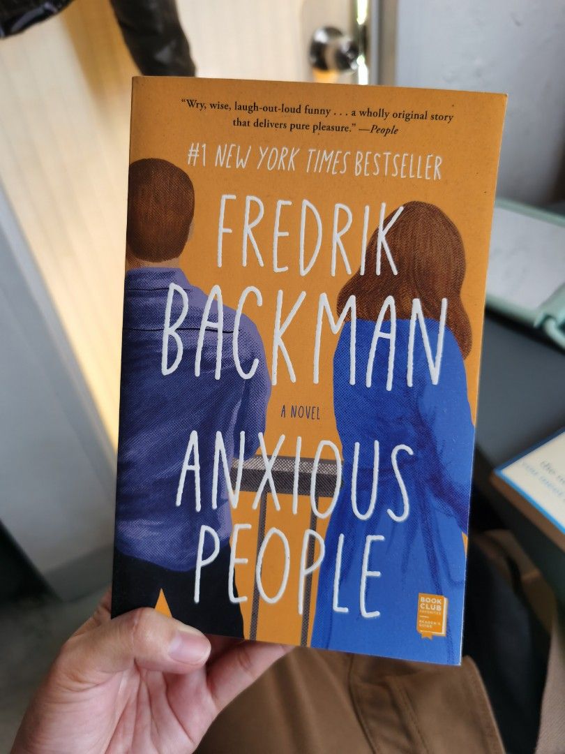 Anxious People - Fredrik Backman, Hobbies & Toys, Books & Magazines ...