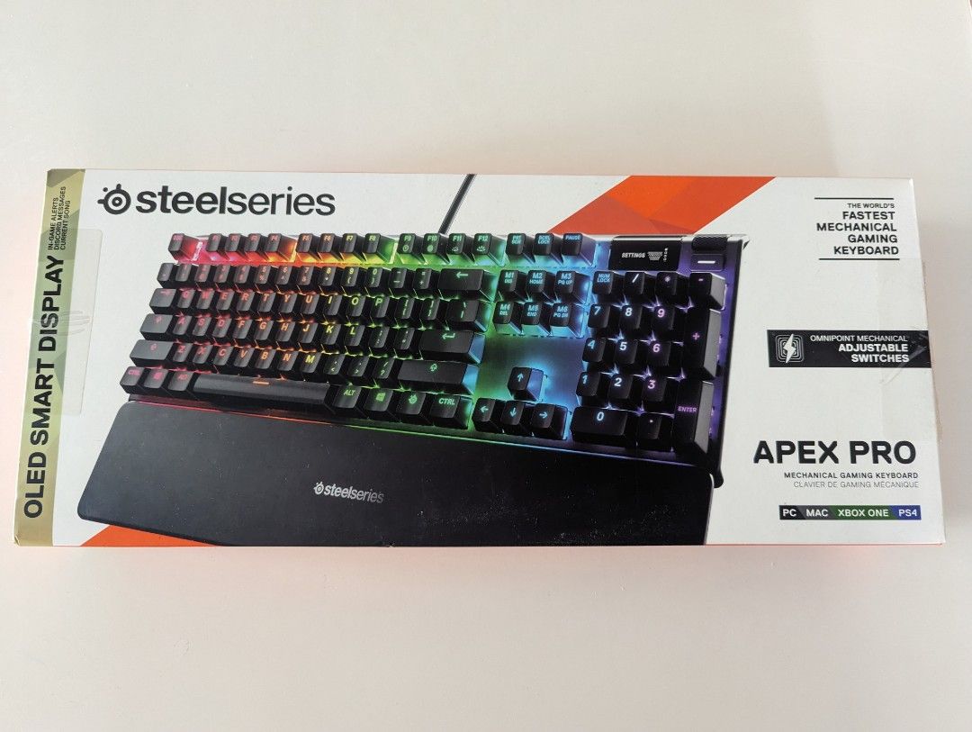 Apex Pro - Omnipoint mechanical wires gaming keyboard steelseries ...