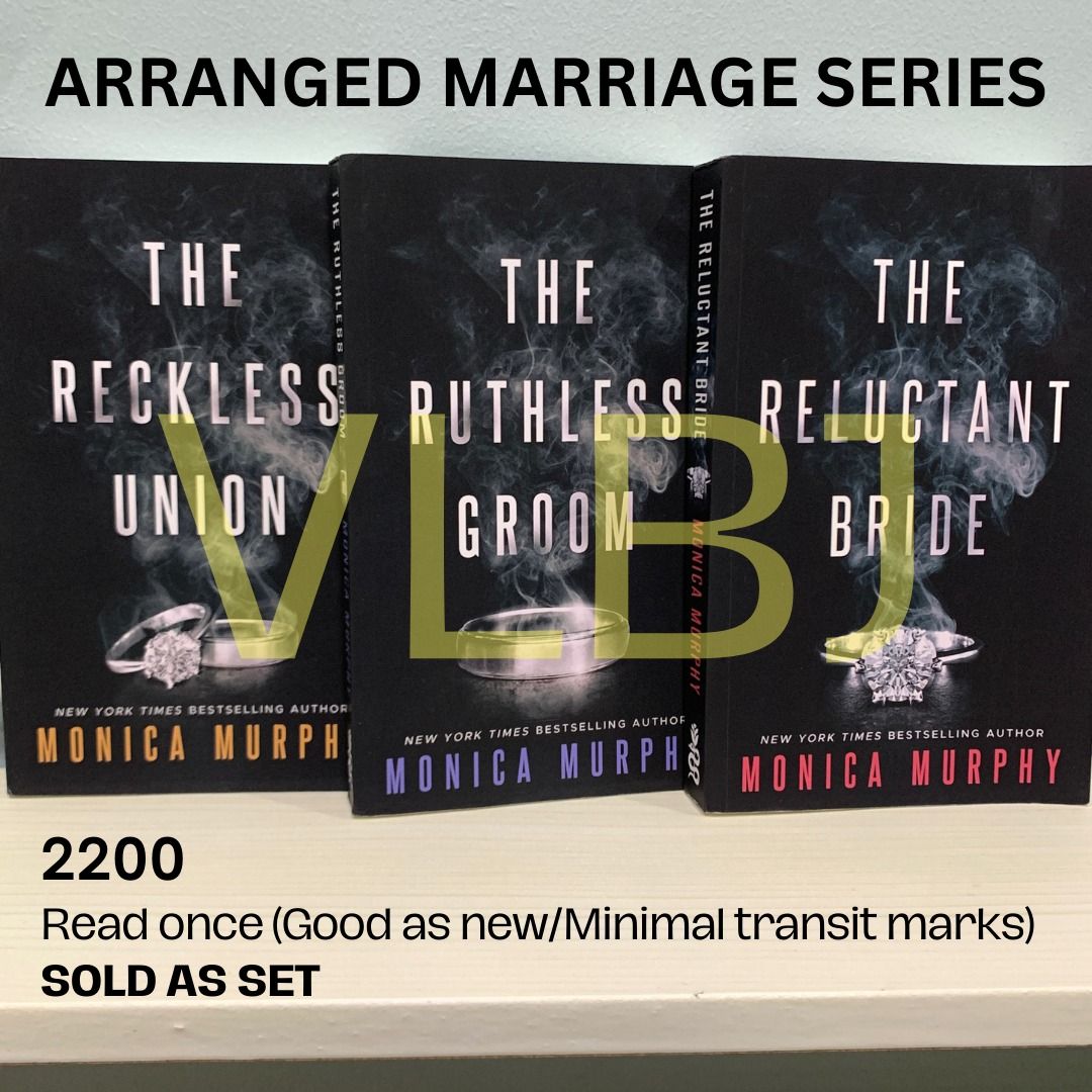 Arranged Marriage Series by Monica Murphy, Hobbies & Toys, Books ...