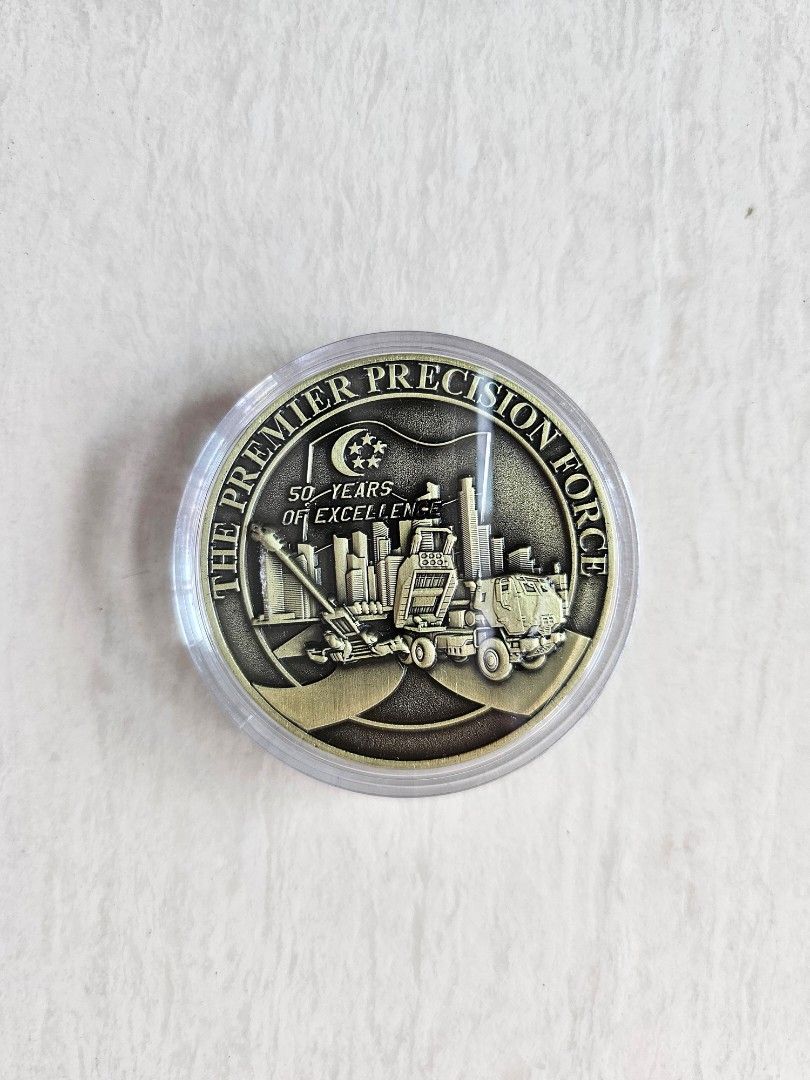 Artillery 23SA 50th Anniversary Coin, Hobbies & Toys, Memorabilia ...