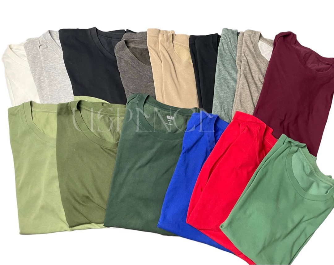 AS PACK Uniqlo basic Shirts (15shirts), Men's Fashion, Tops & Sets ...
