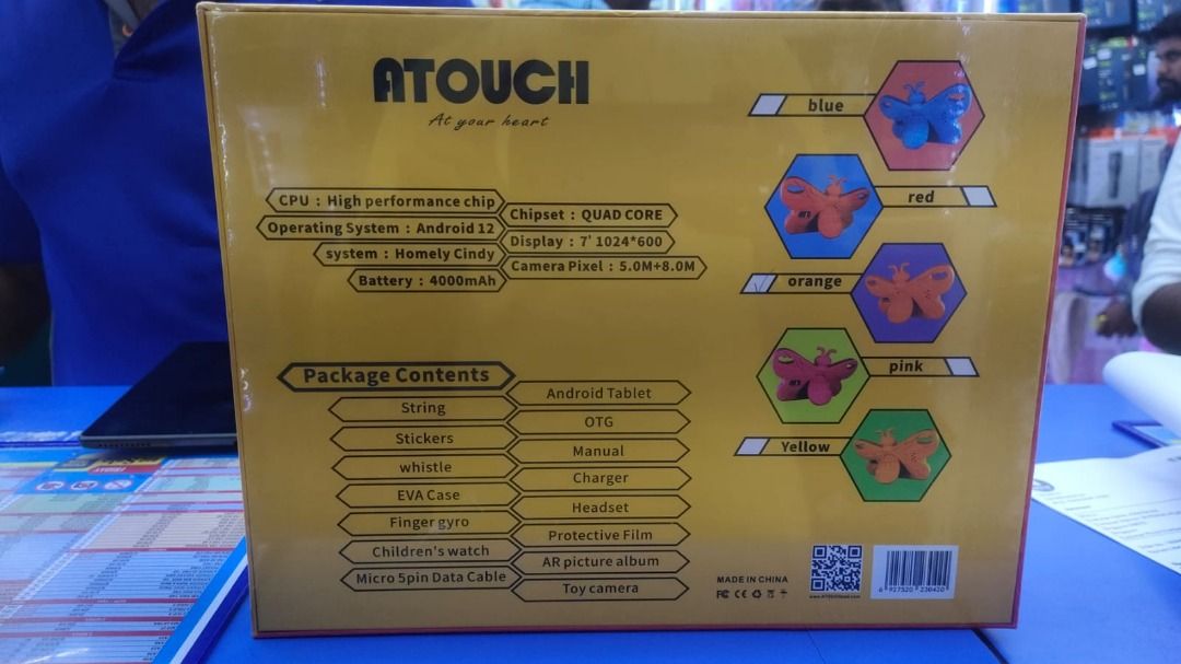 Atouch Atouch KC63 Kids Tab Black 256 GB, Mobile Phones & Gadgets ...