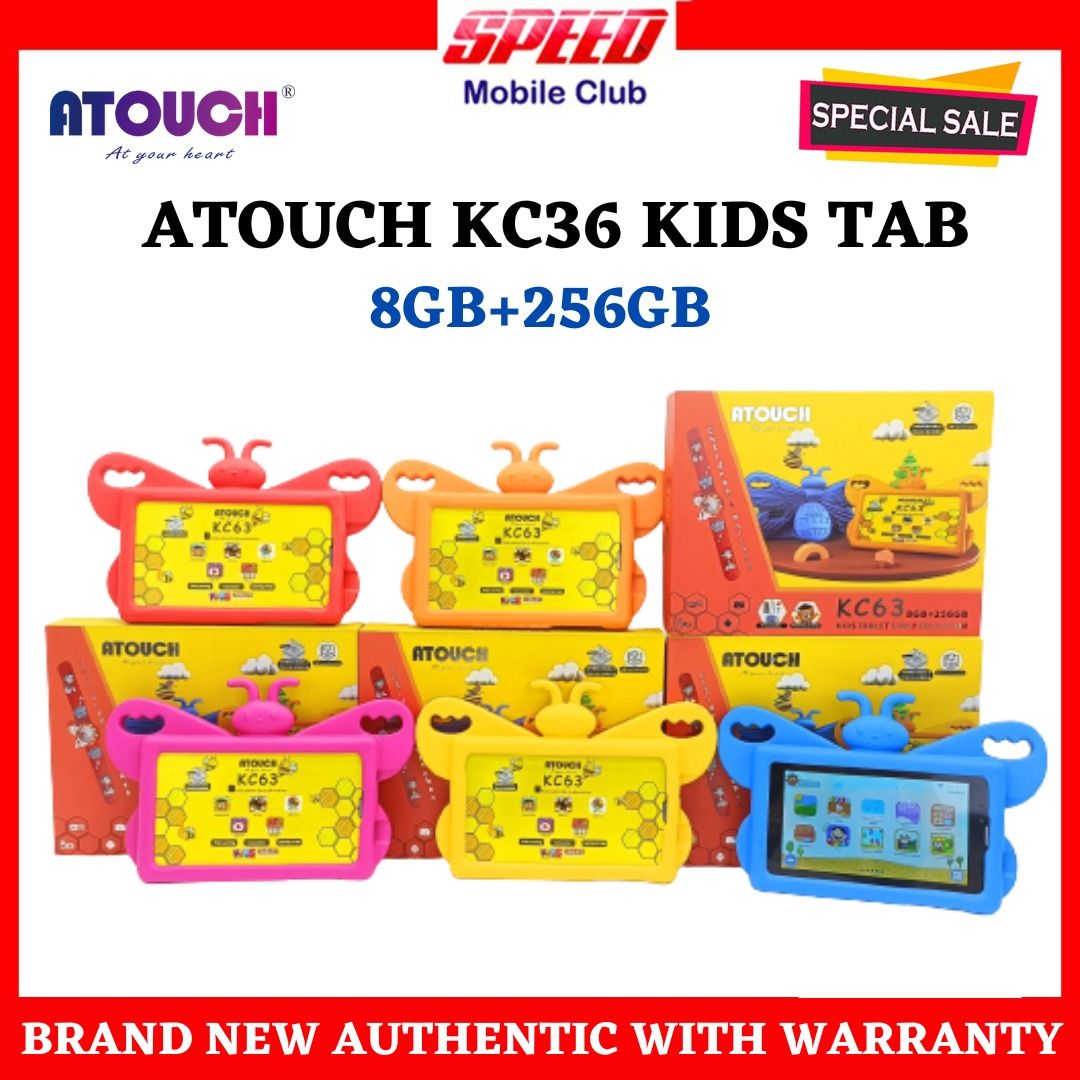 Atouch Atouch KC63 Kids Tab Black 256 GB, Mobile Phones & Gadgets ...